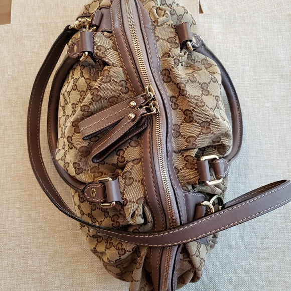 Gucci | Bags | Gucci Monogram Satchel In Lavender | Poshmark